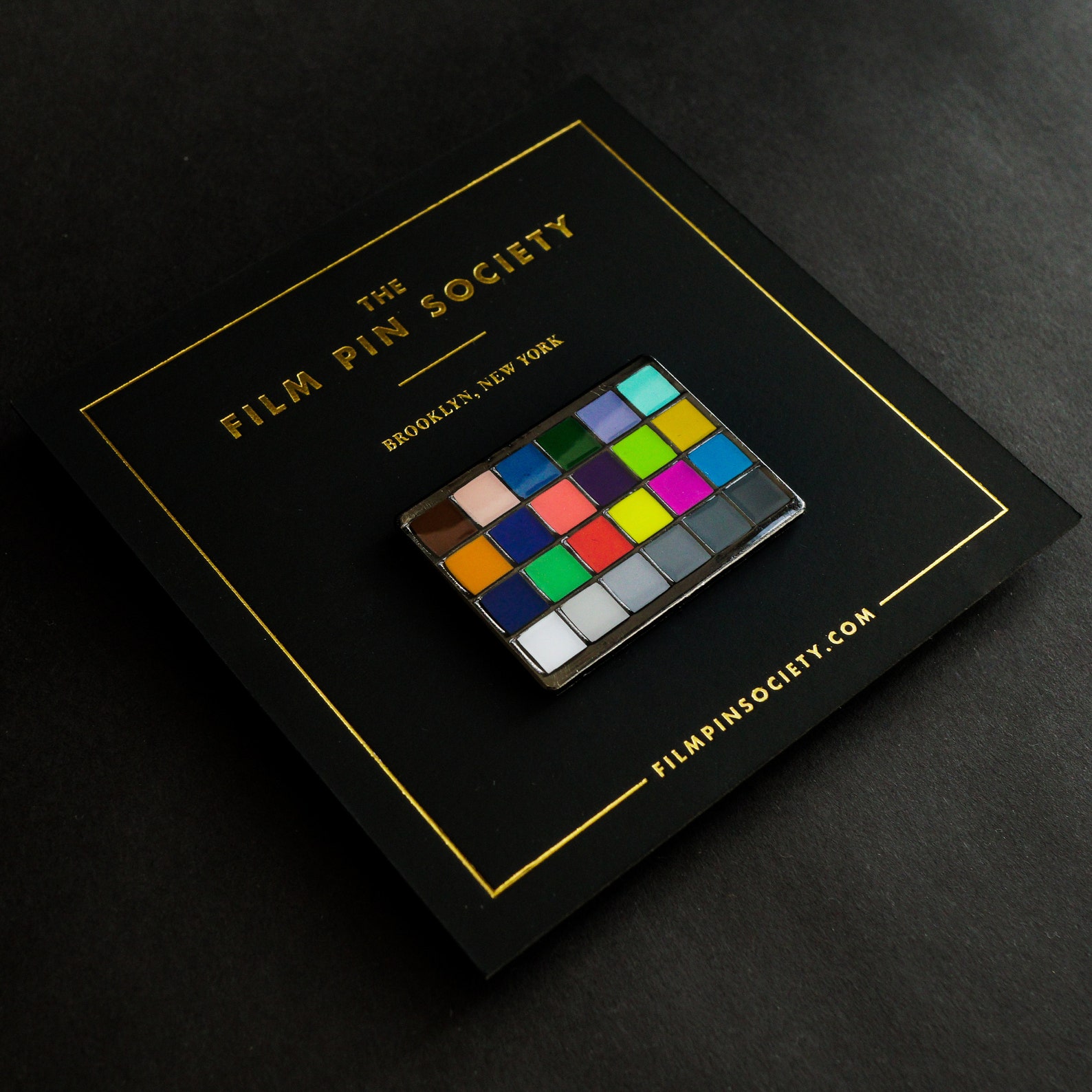 Color Chart Enamel Pin 24 Colors Perfect for Filmmakers | Etsy