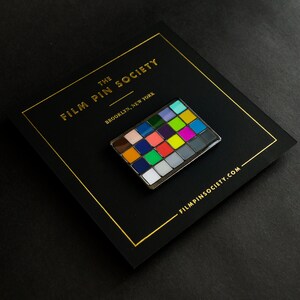Color Chart Enamel Pin! 24 Colors, Perfect for Filmmakers ...