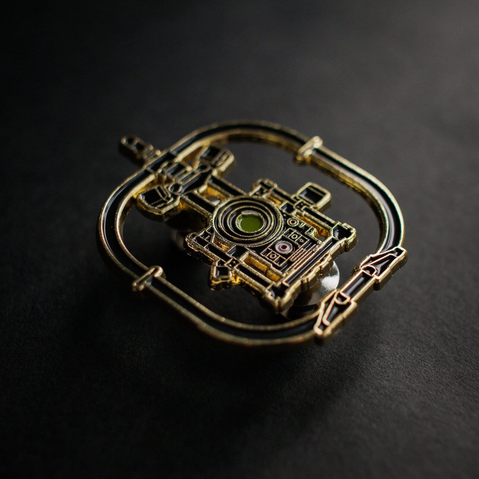 Movie Camera Stabilizer Enamel Pin. Great for Filmmakers ...