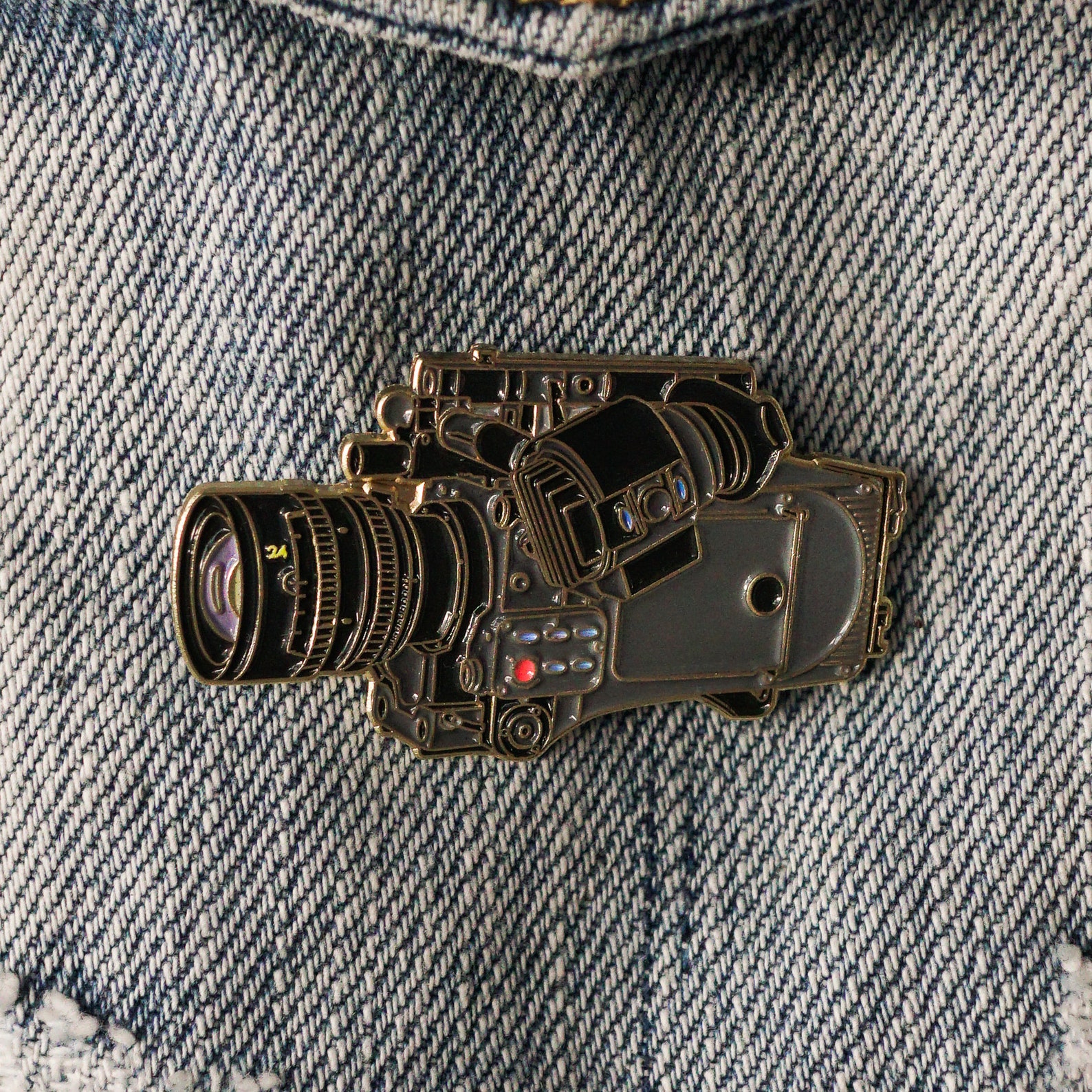 Cine Camera Enamel Pin! Made for Filmmakers, Cinematographers, Camera ...