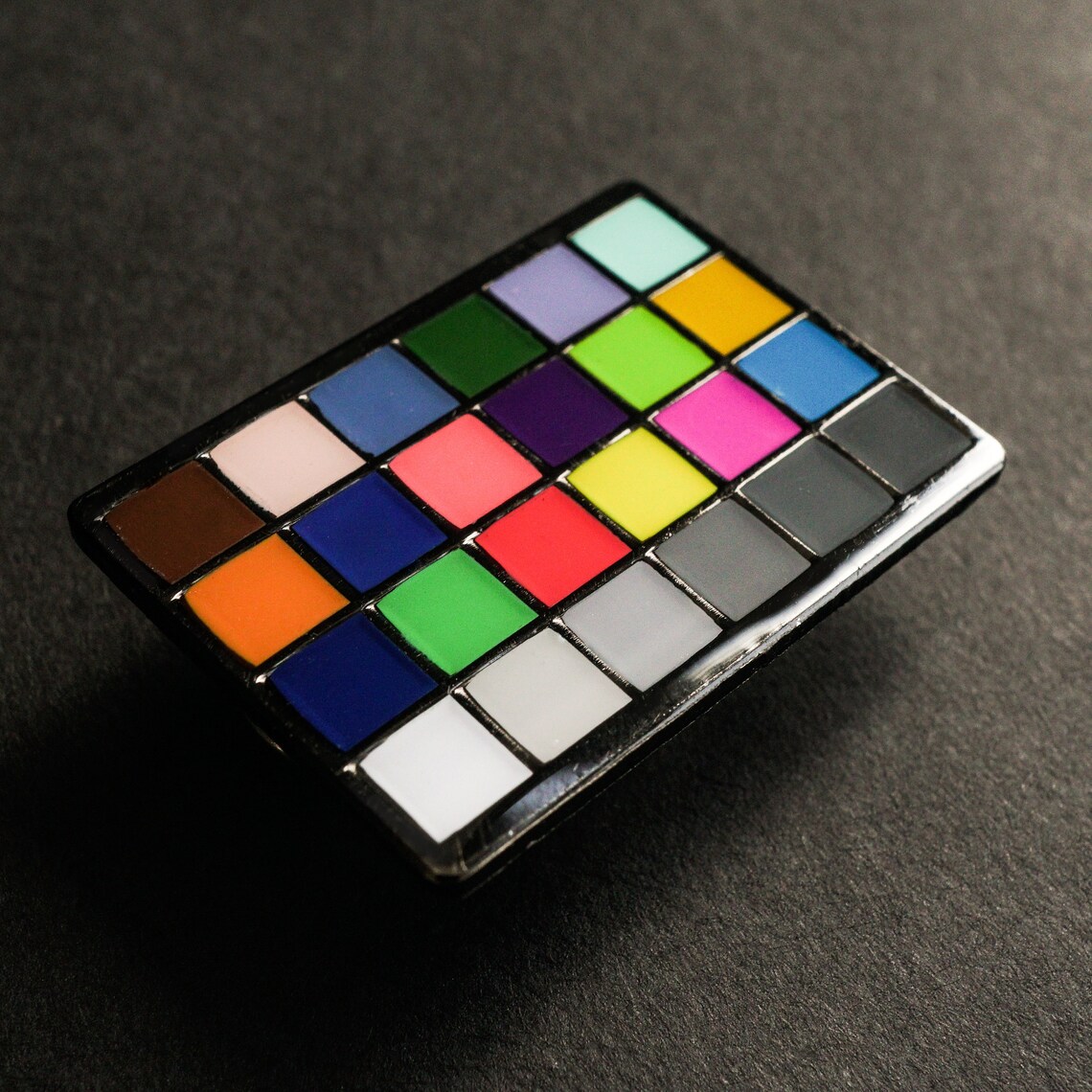 Color Chart Enamel Pin 24 Colors Perfect for Filmmakers | Etsy