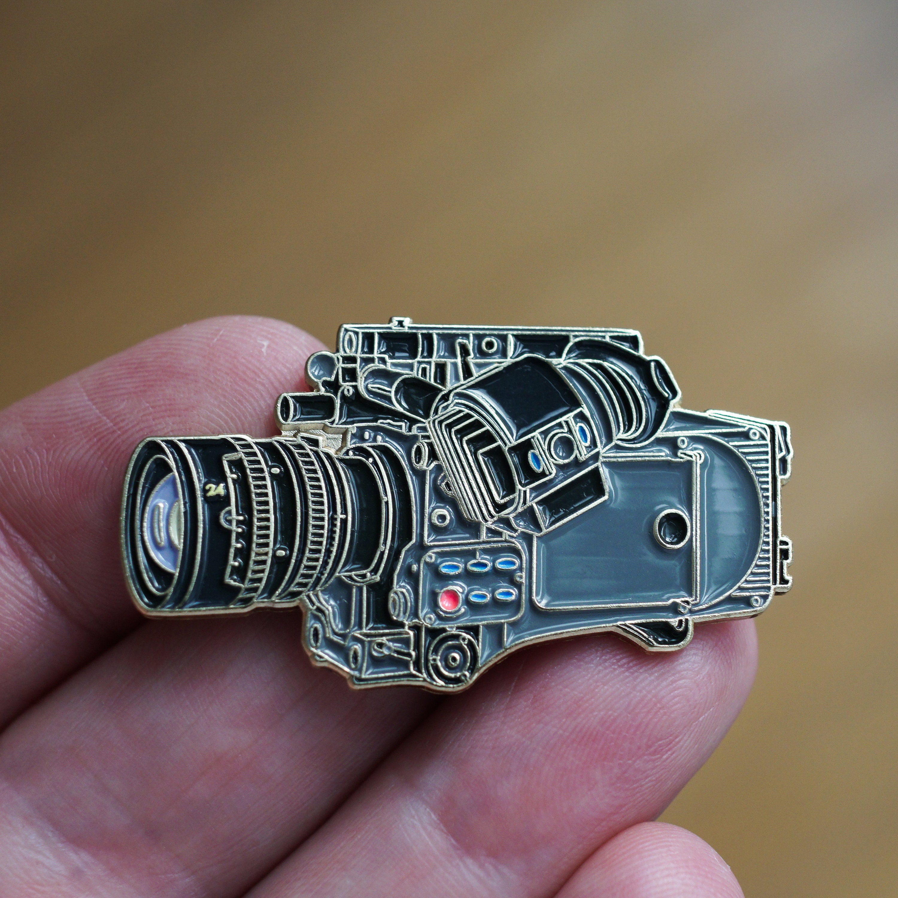 Cine Camera Enamel Pin! Made for Filmmakers, Cinematographers, Camera ...
