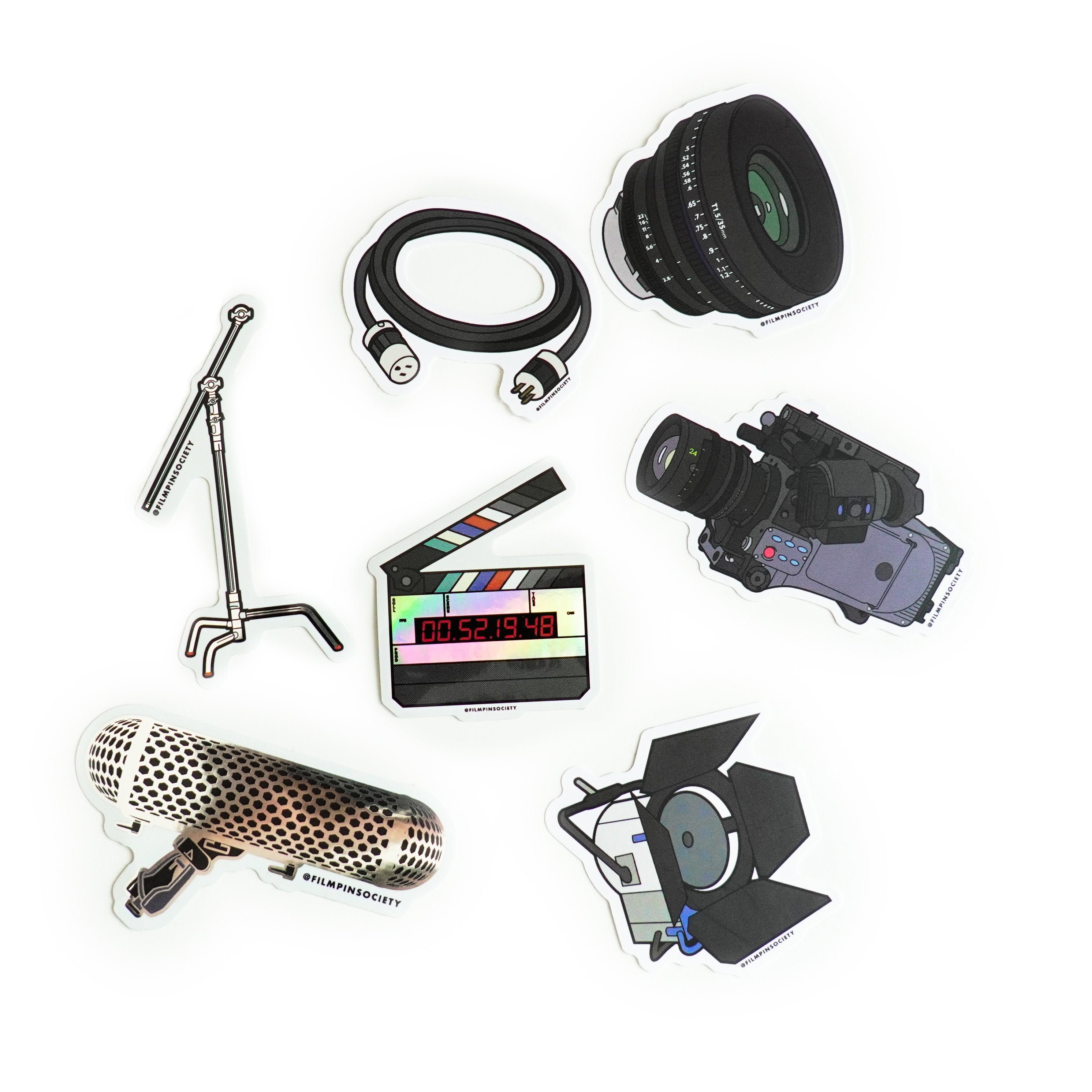 Film Production Sticker Pack. Perfect for Filmmakers Movie - Etsy