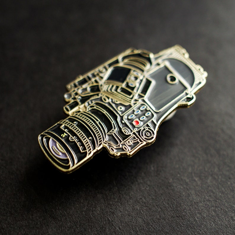 Cine Camera Enamel Pin! Made for Filmmakers, Cinematographers, Camera ...