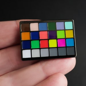 Color Chart Enamel Pin! 24 Colors, Perfect for Filmmakers ...