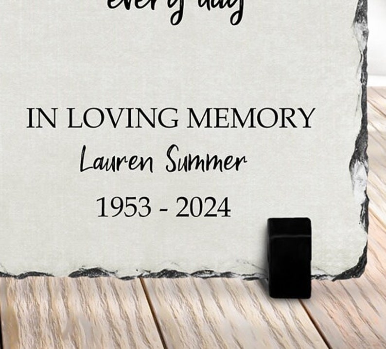 Personalized Cardinal Memorial Slate Tile: Custom Remembrance Plaque - Etsy
