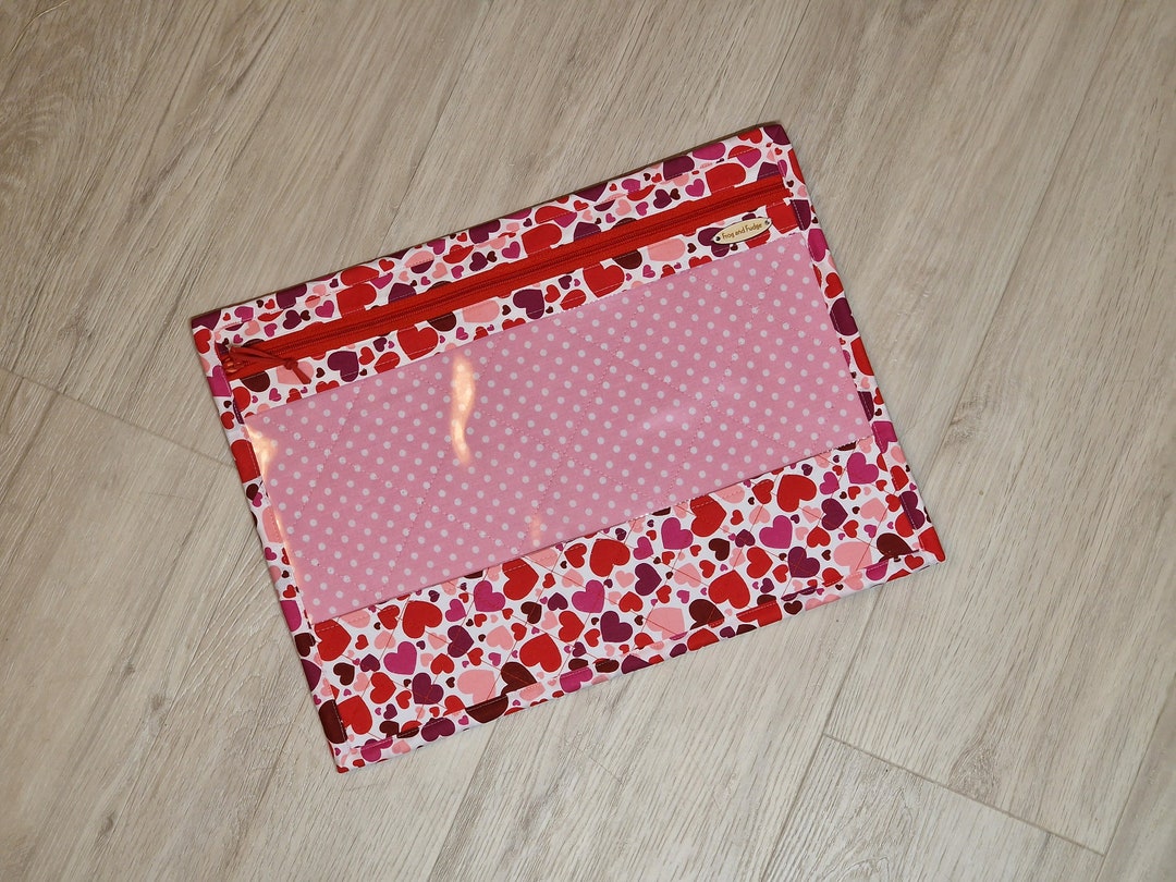 Sturdy Vinyl Fronted Project Bag Cross Stitch Bag Diamond Painting Bag ...