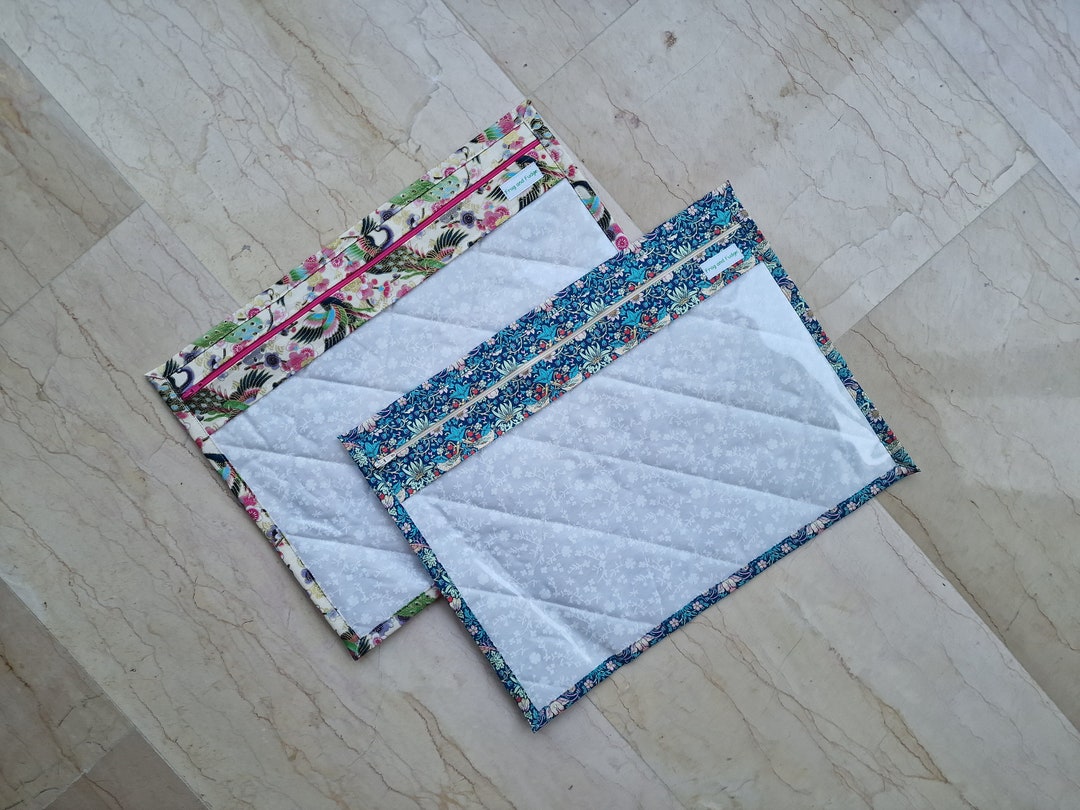 Floppy Vinyl Fronted Project Bag Craft Bag Cross Stitch - Etsy