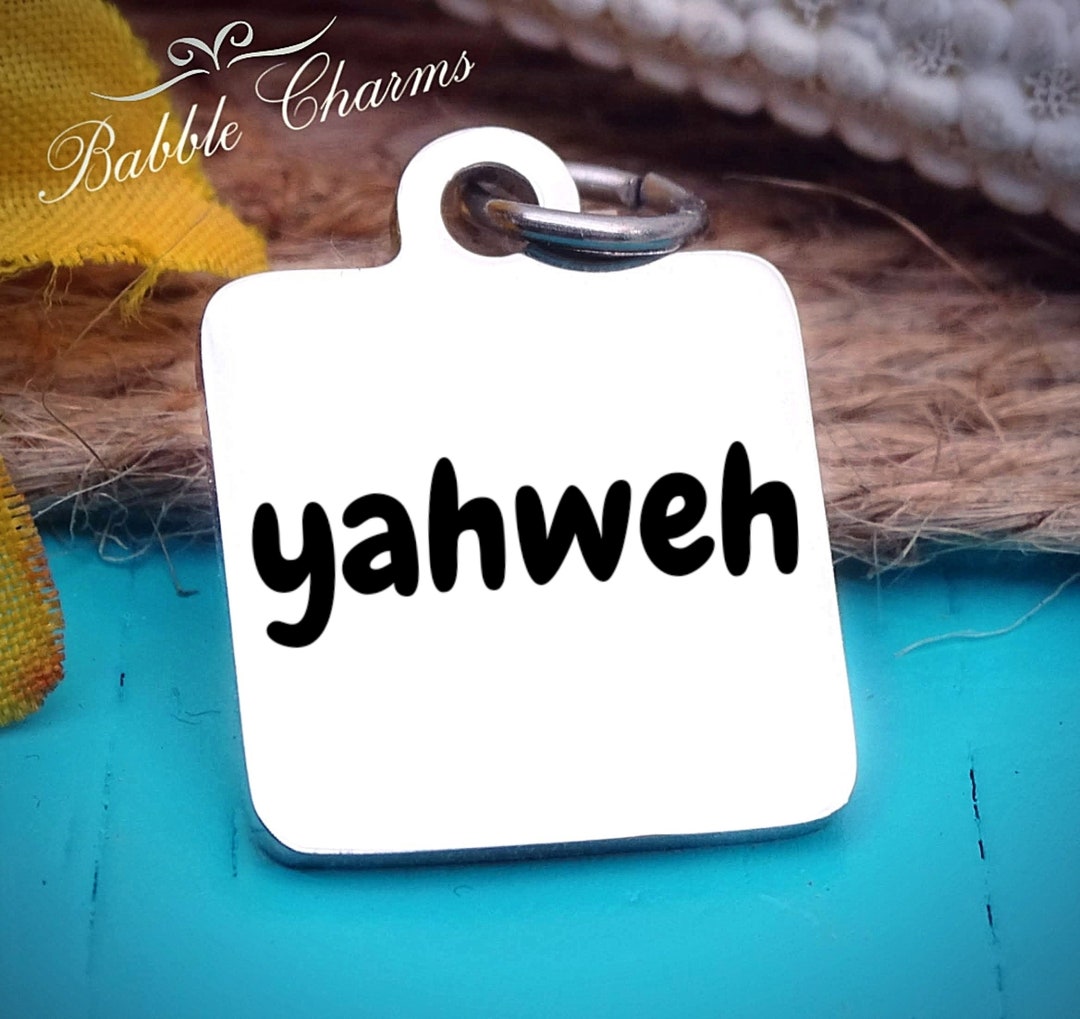 Yahweh, Ancient Israel Charm Charm, Steel Charm 20mm Very High Quality ...