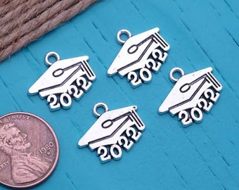 Graduation Cap Charm - Etsy