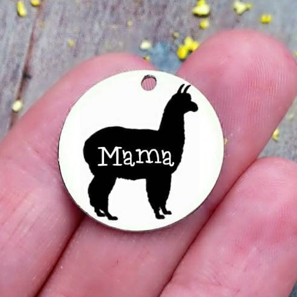 Llama Charm - Etsy