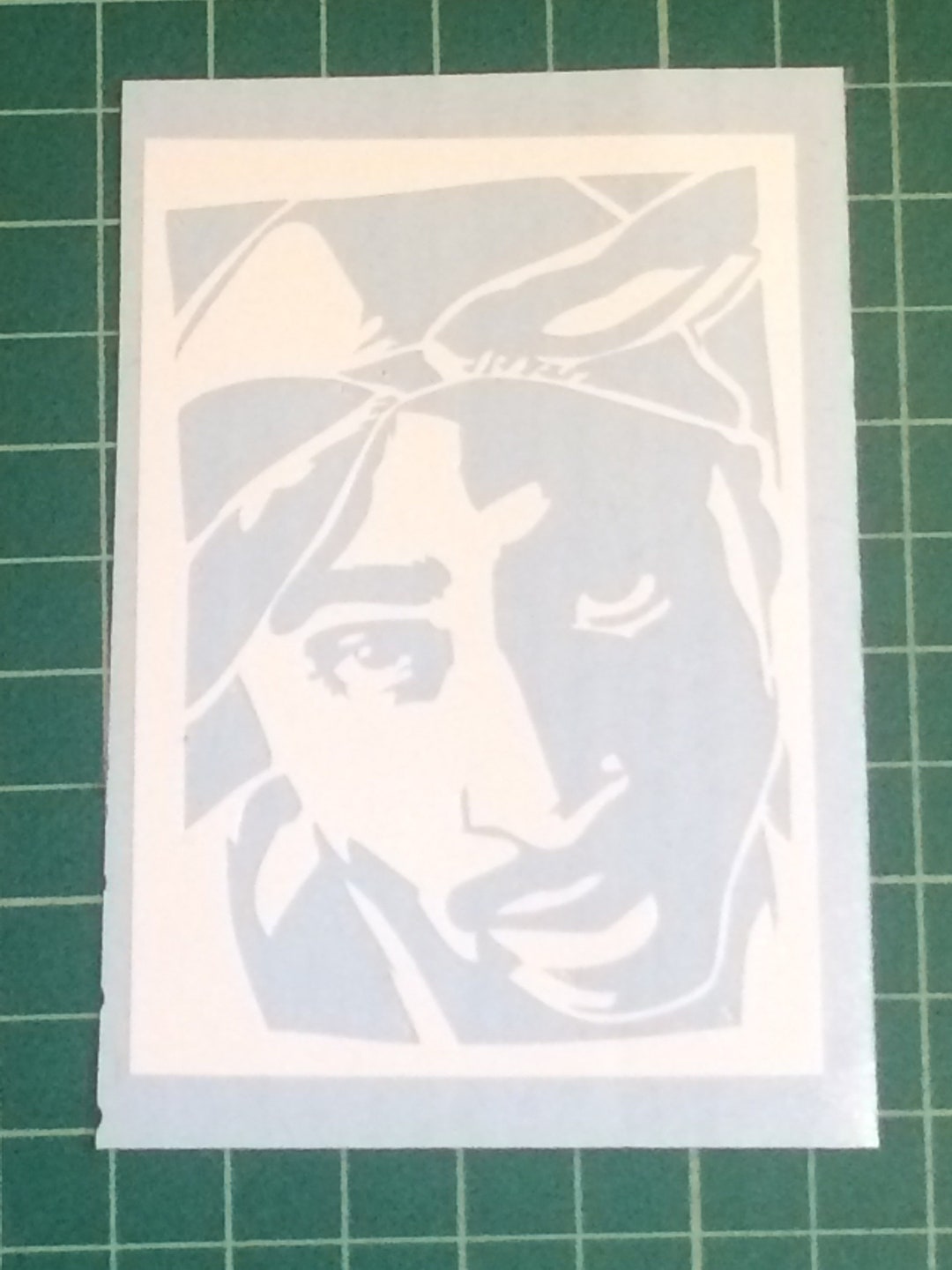 Tupac Shakur Decal 5 Inches - Etsy