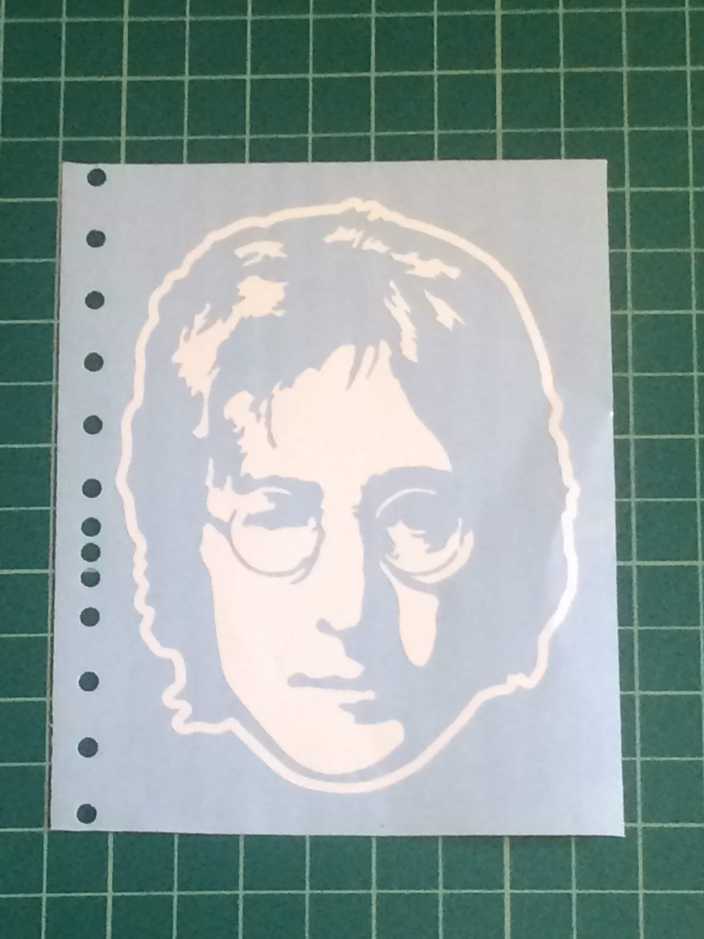 John Lennon Decal 5 Inch - Etsy