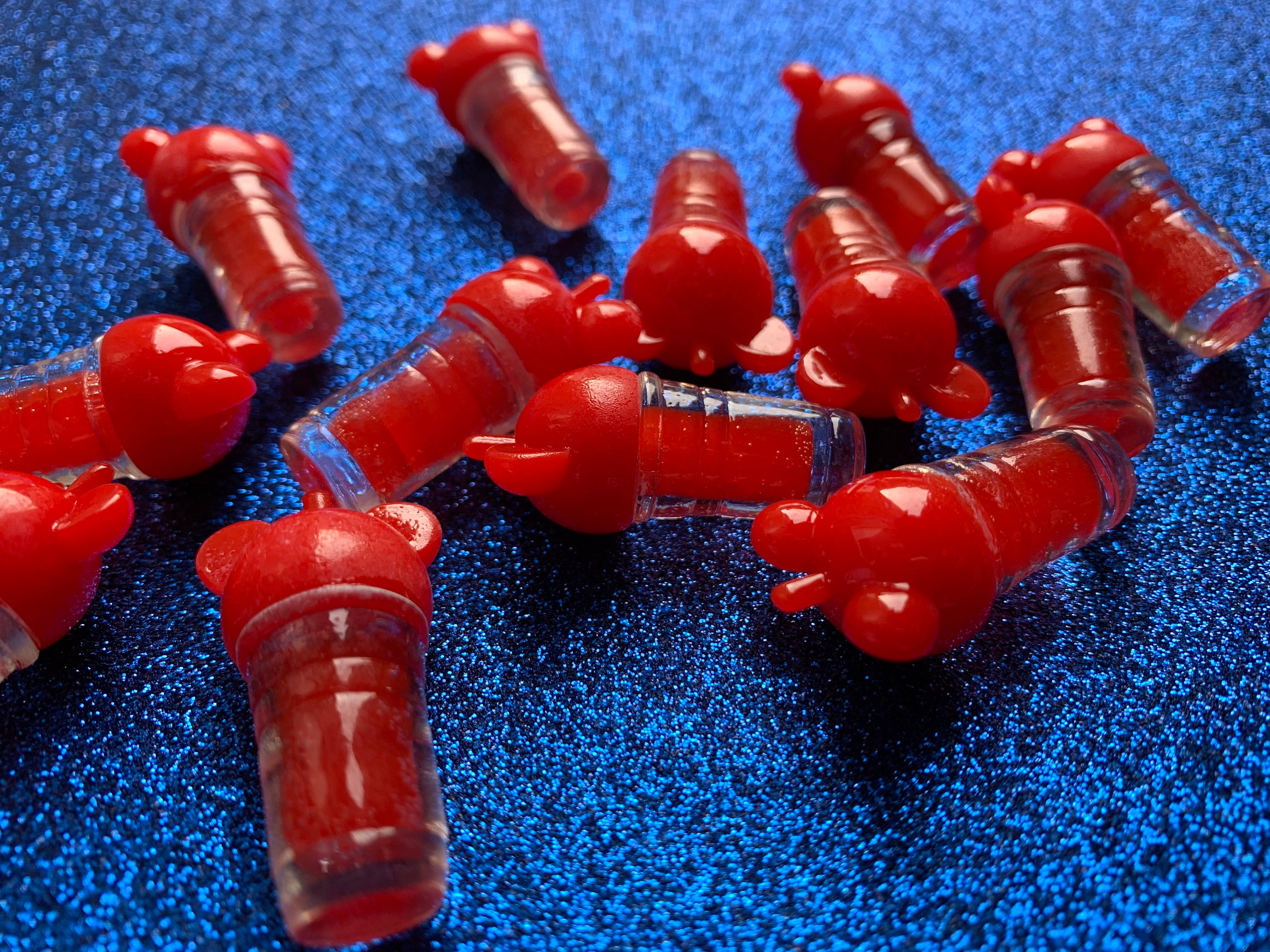 8pc. Mickey Mouse and Minnie Mouse Red Slushies Disneyland | Etsy