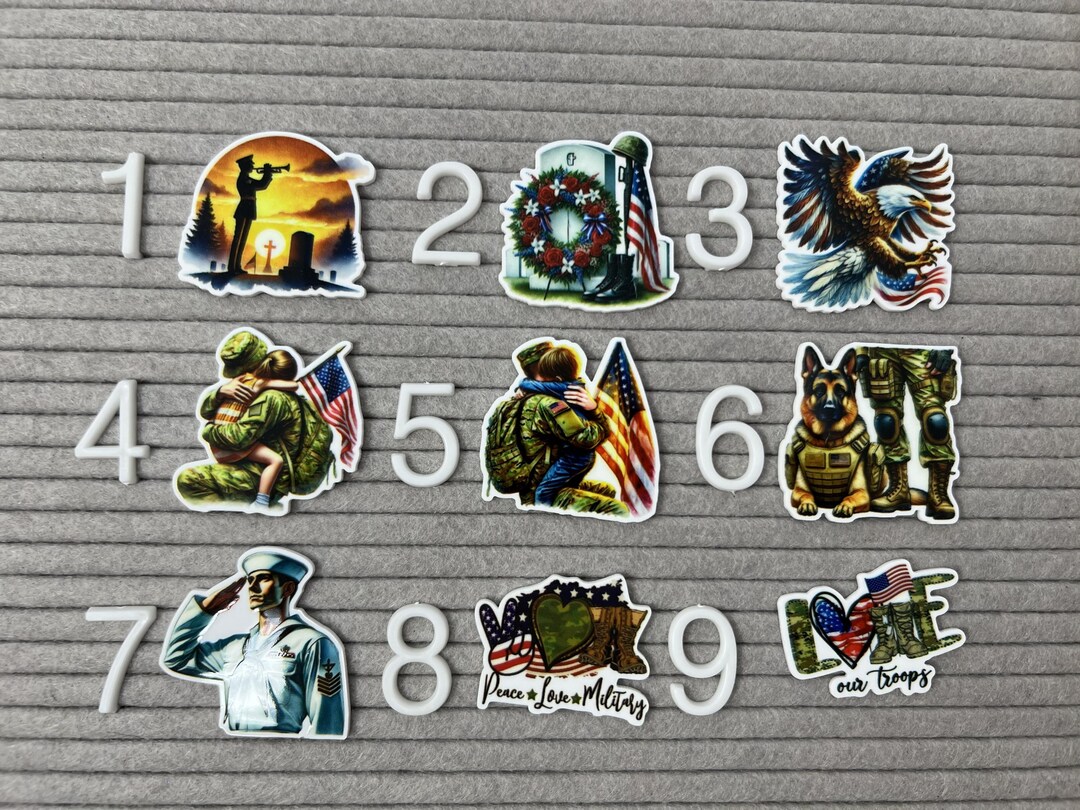 5pc. Troops, Marines, Army, Sailor, First Responder, Law Enforcement ...