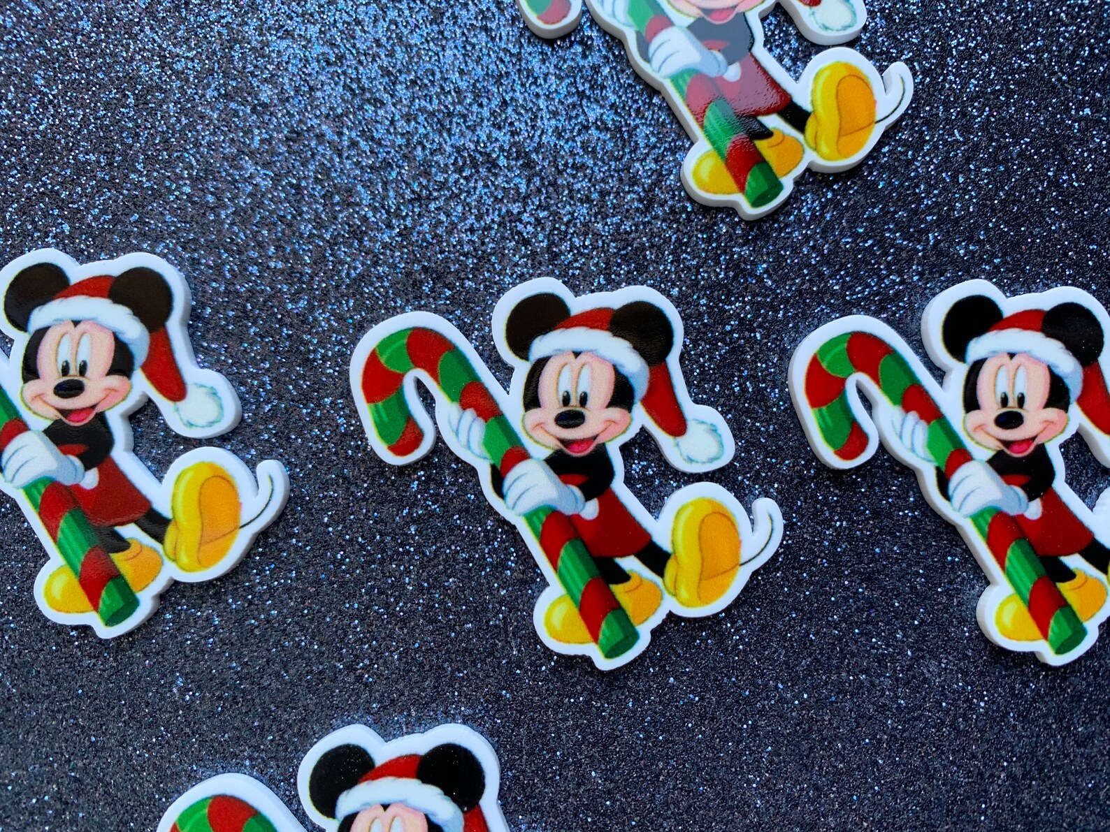5pc. Mickey Mouse and Minnie Mouse Christmas Candy Cane - Etsy België