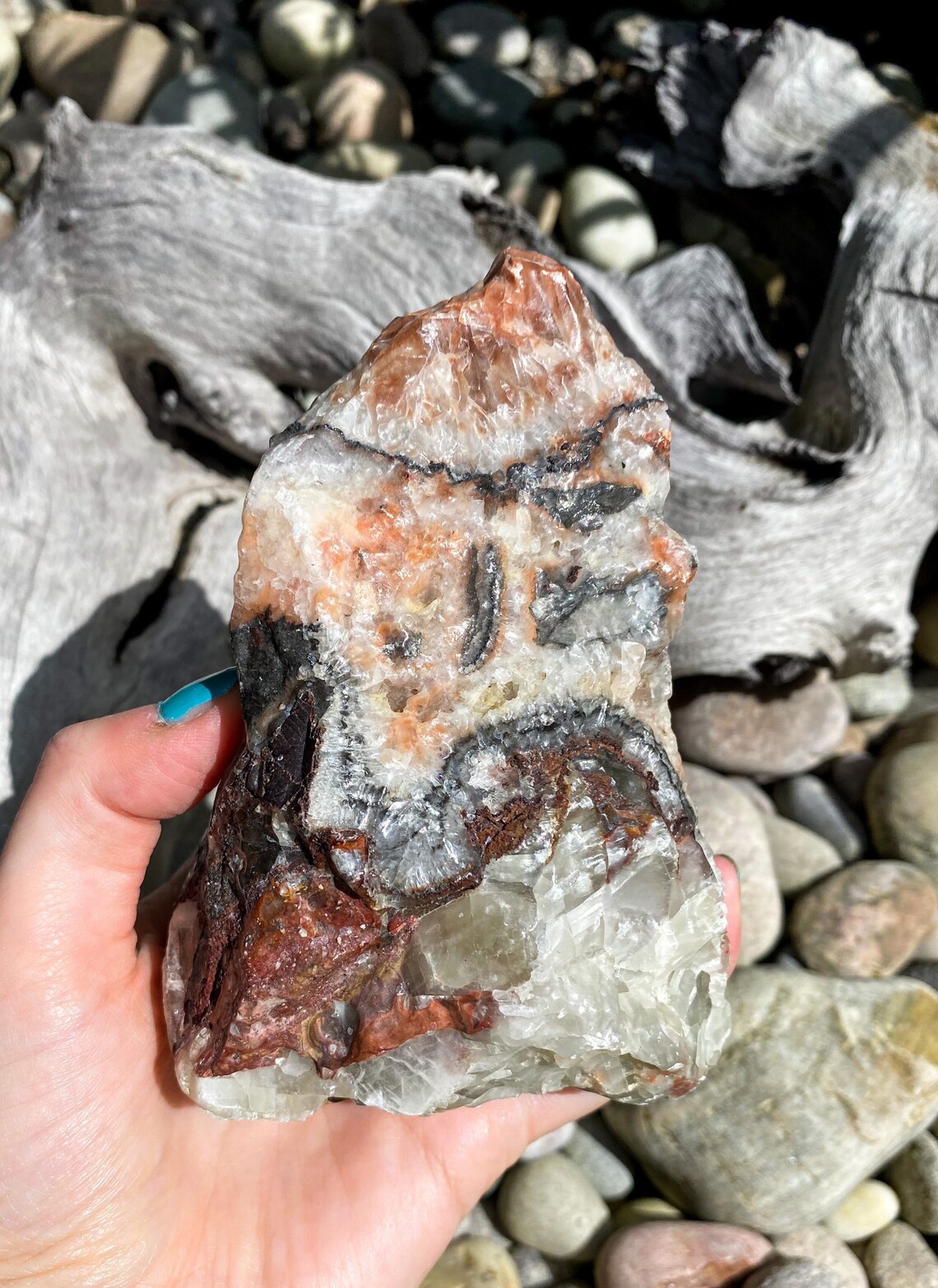MEXICAN BANDED CALCITE rough unpolished crystal calcite slab | Etsy