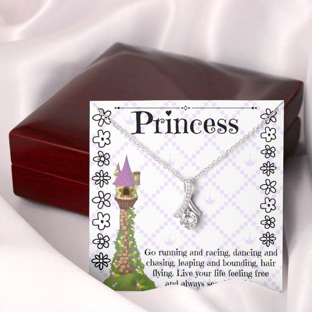 Rapunzel Necklace Disney Jewelry Tangled Necklace Rapunzel - Etsy