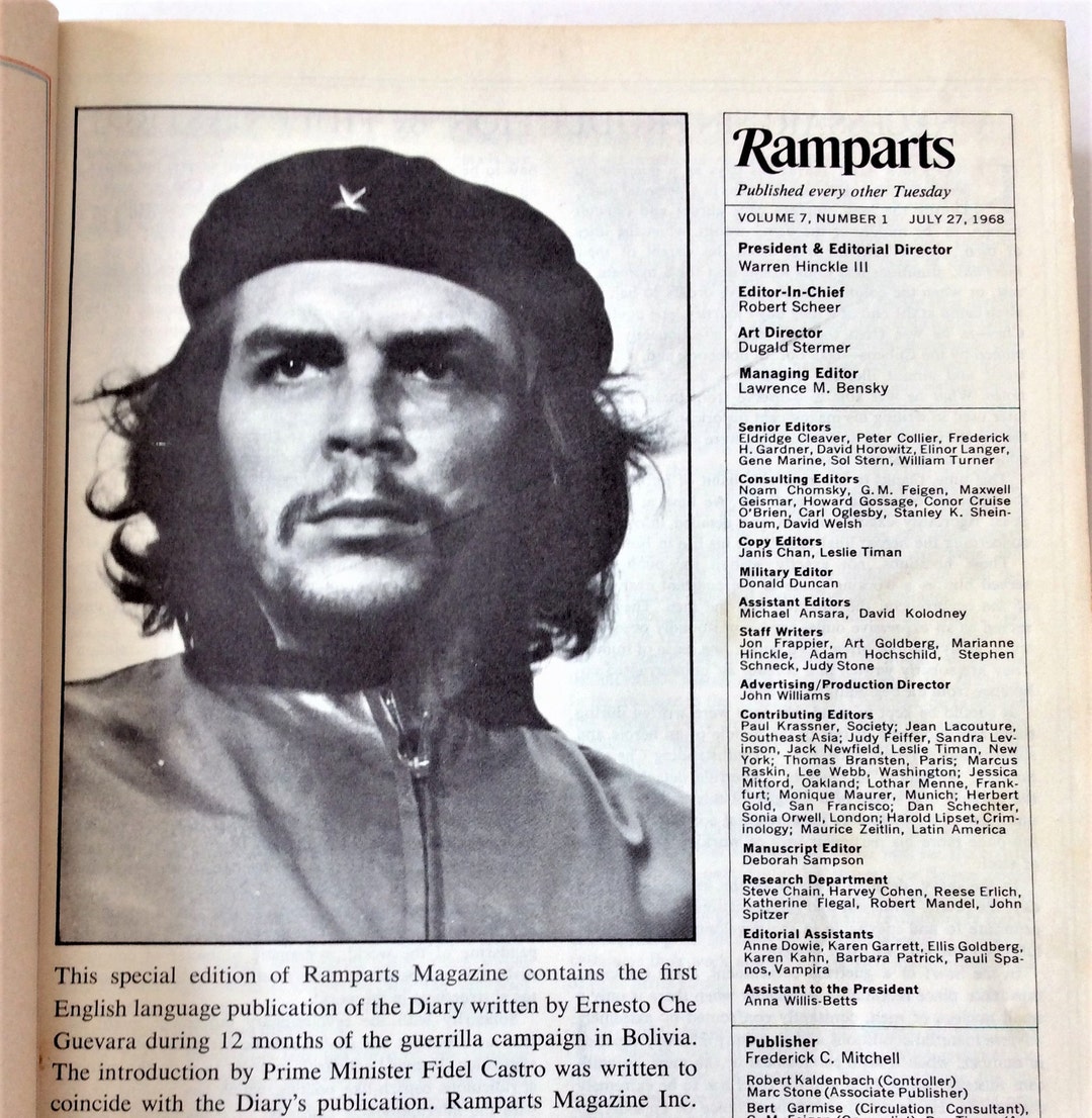 Ramparts Magazine. July 1968 June 1969 Issues, Bound by De Anza College ...