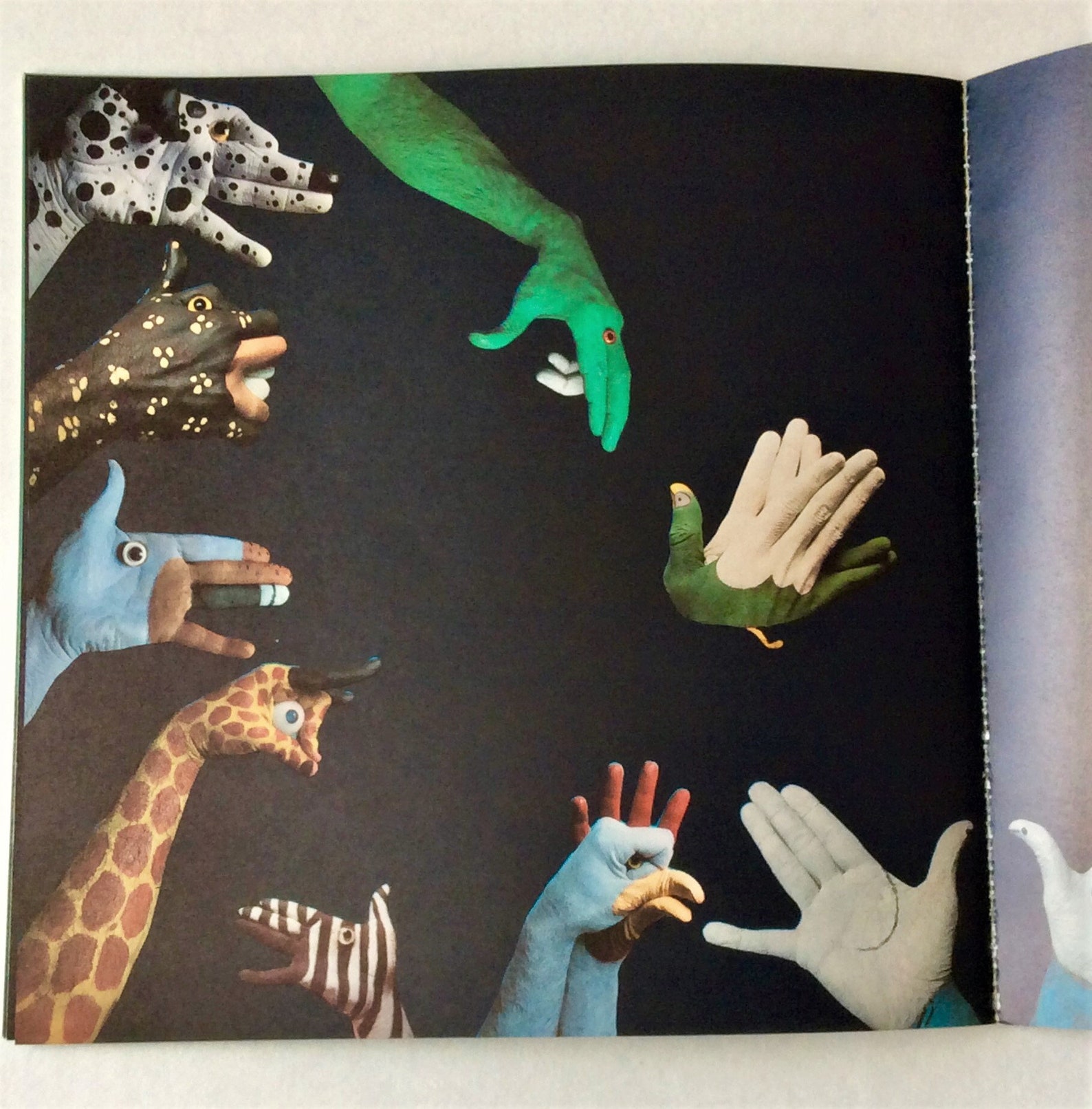 Hanimals, by Mario Mariotti, Green Tiger Press, 1982 - Etsy