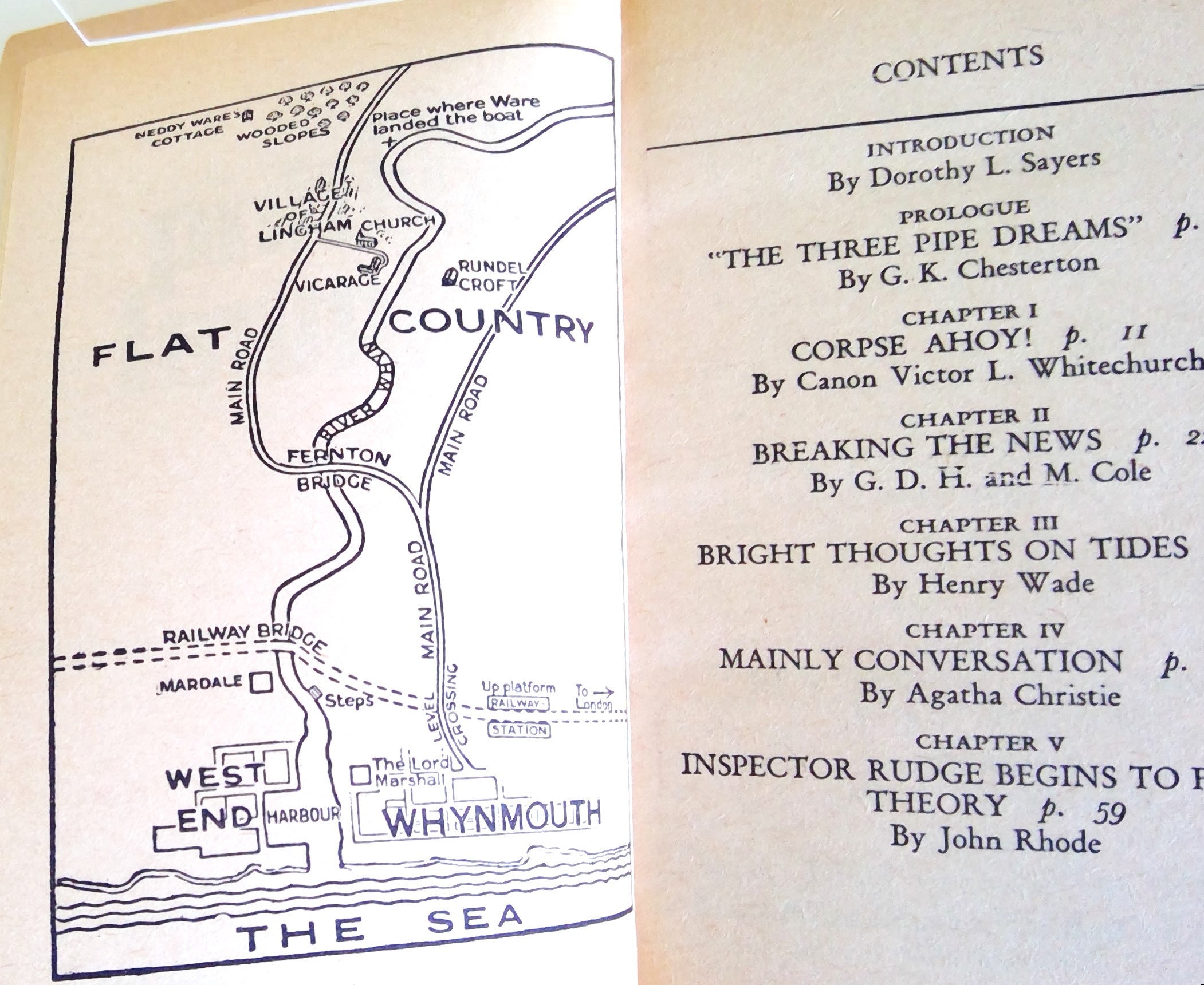 The Floating Admiral, by Agatha Christie, Dorothy Sayers, Et. Al. Charter Books, 1st Paperback ...