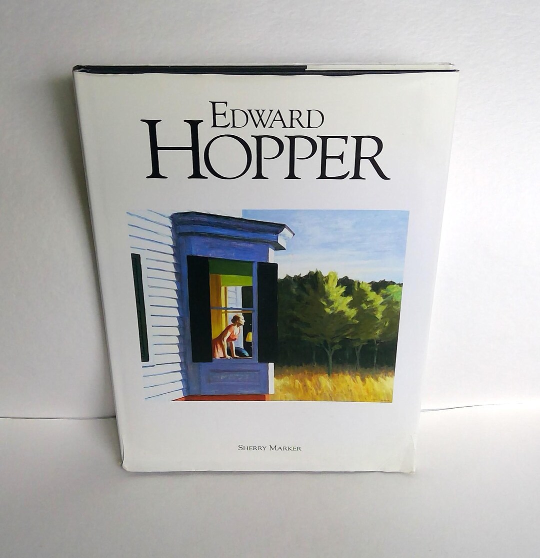 Edward Hopper Art Book, 1990 Hardcover, 67 Color Plates - Etsy