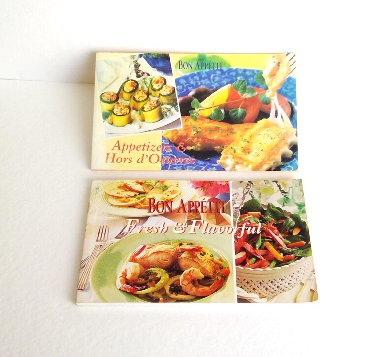 Bon Appetit Recipe Booklets: Appetizers & Fresh Flavors - Etsy
