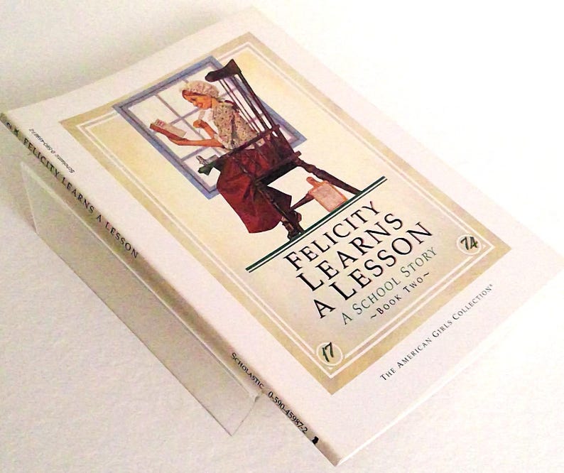 Felicity Learns A Lesson: A School Story. American Girl Collection ...