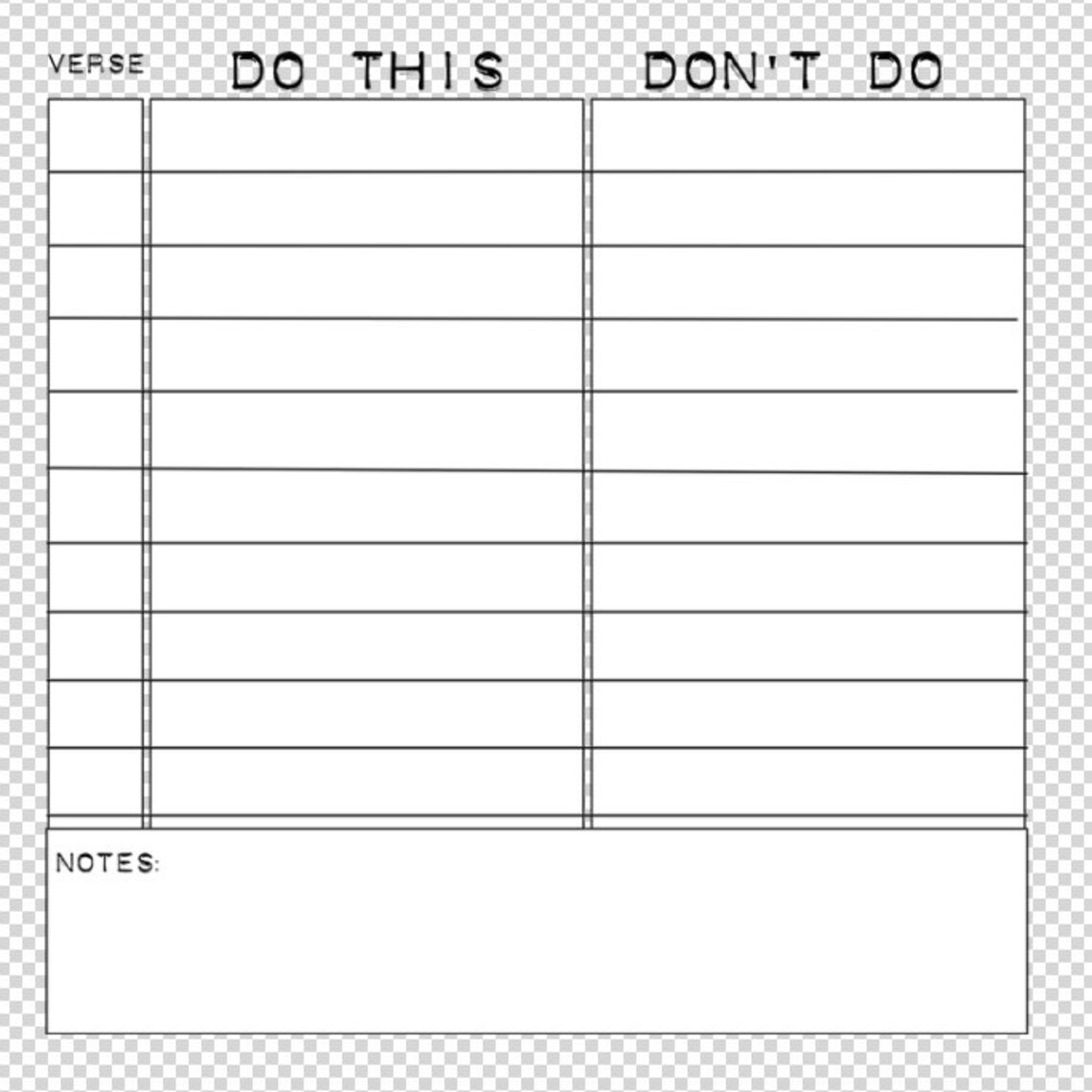 PDF Bible Study Guide - Etsy