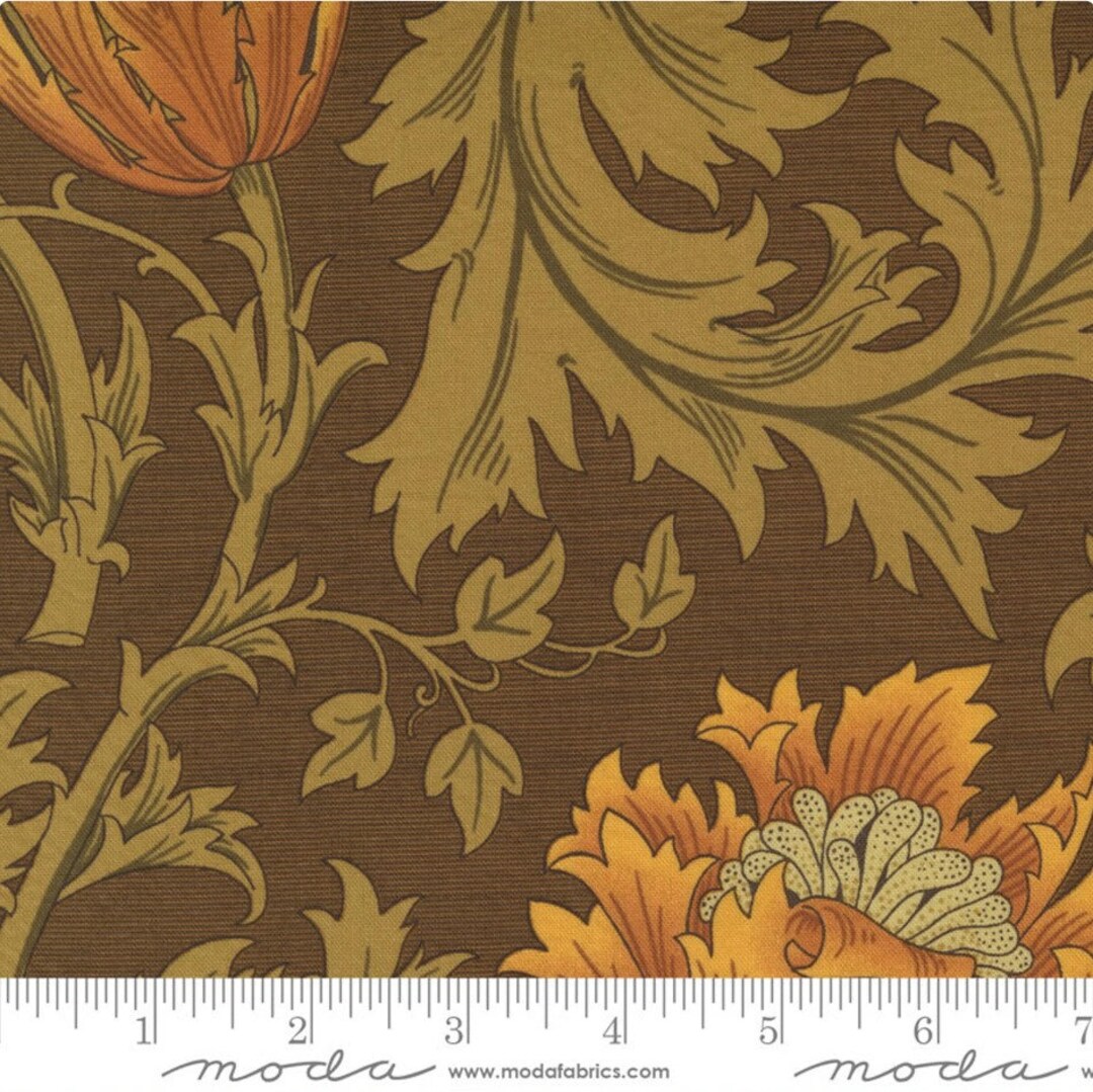 Moda the Best of Morris 2021 100% Cotton Fabric by the Half Metre - Etsy