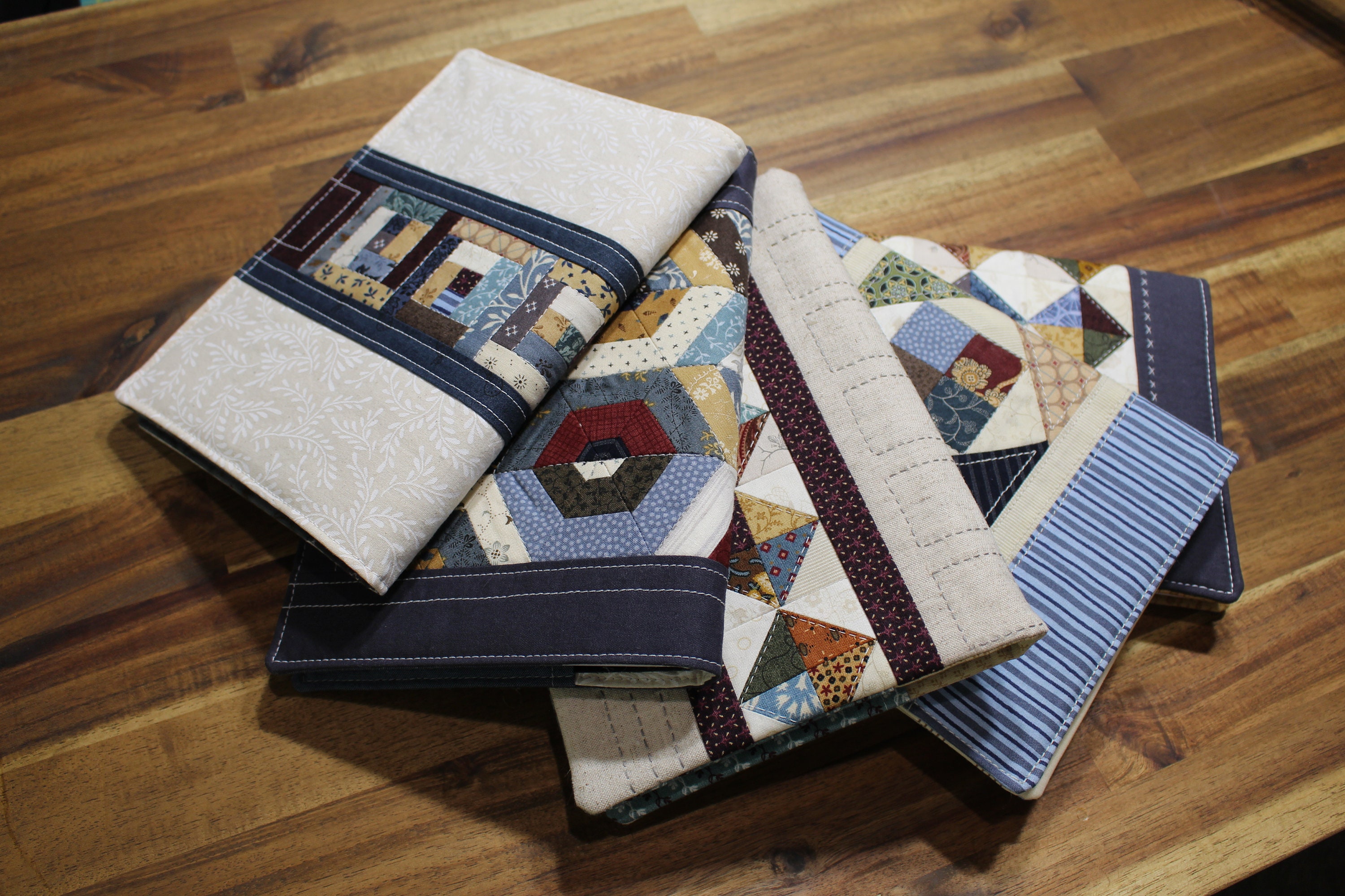 PDF Sewing Pattern Patchwork Quilted A5 Notebook Cover - Etsy