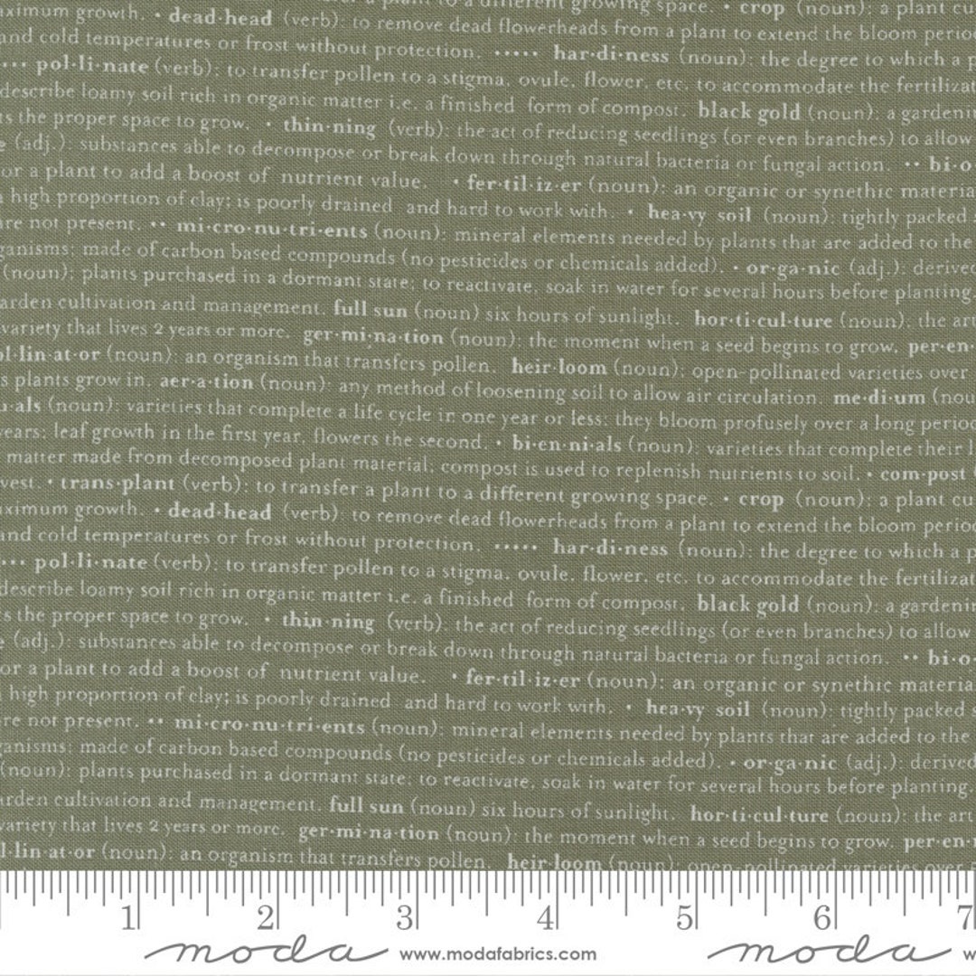 Moda Flower Pot 100% Cotton Fabric - Etsy