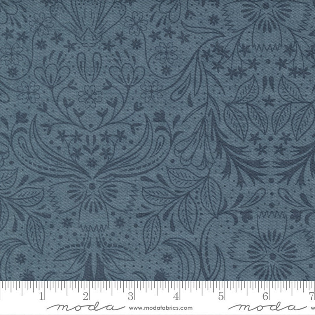 Moda Decorum 100% Cotton Fabric - Etsy