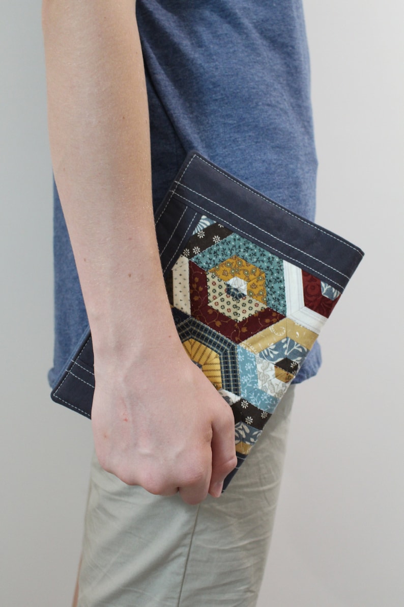 PDF Sewing Pattern Patchwork Quilted A5 Notebook Cover - Etsy