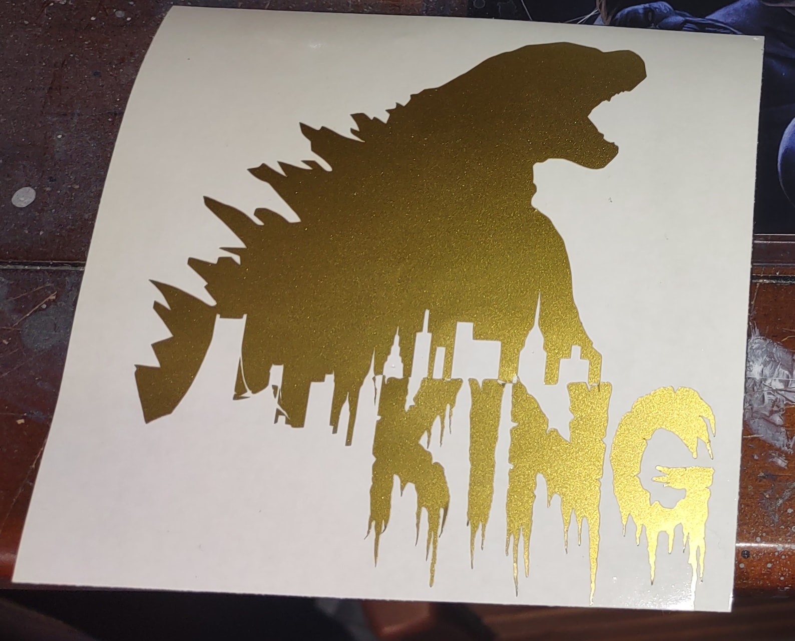 Godzilla Decal, King of Monsters, Car Decal, for Him, for Her, Laptop ...