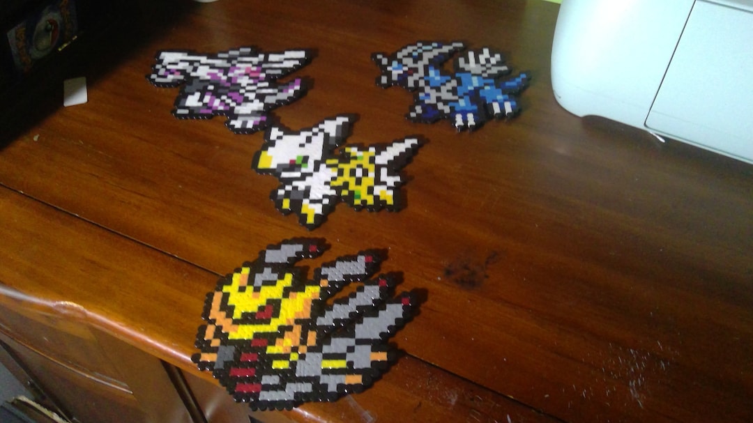 Pokemon Sprites Arceus Dialga Palkia Giratina for Him - Etsy