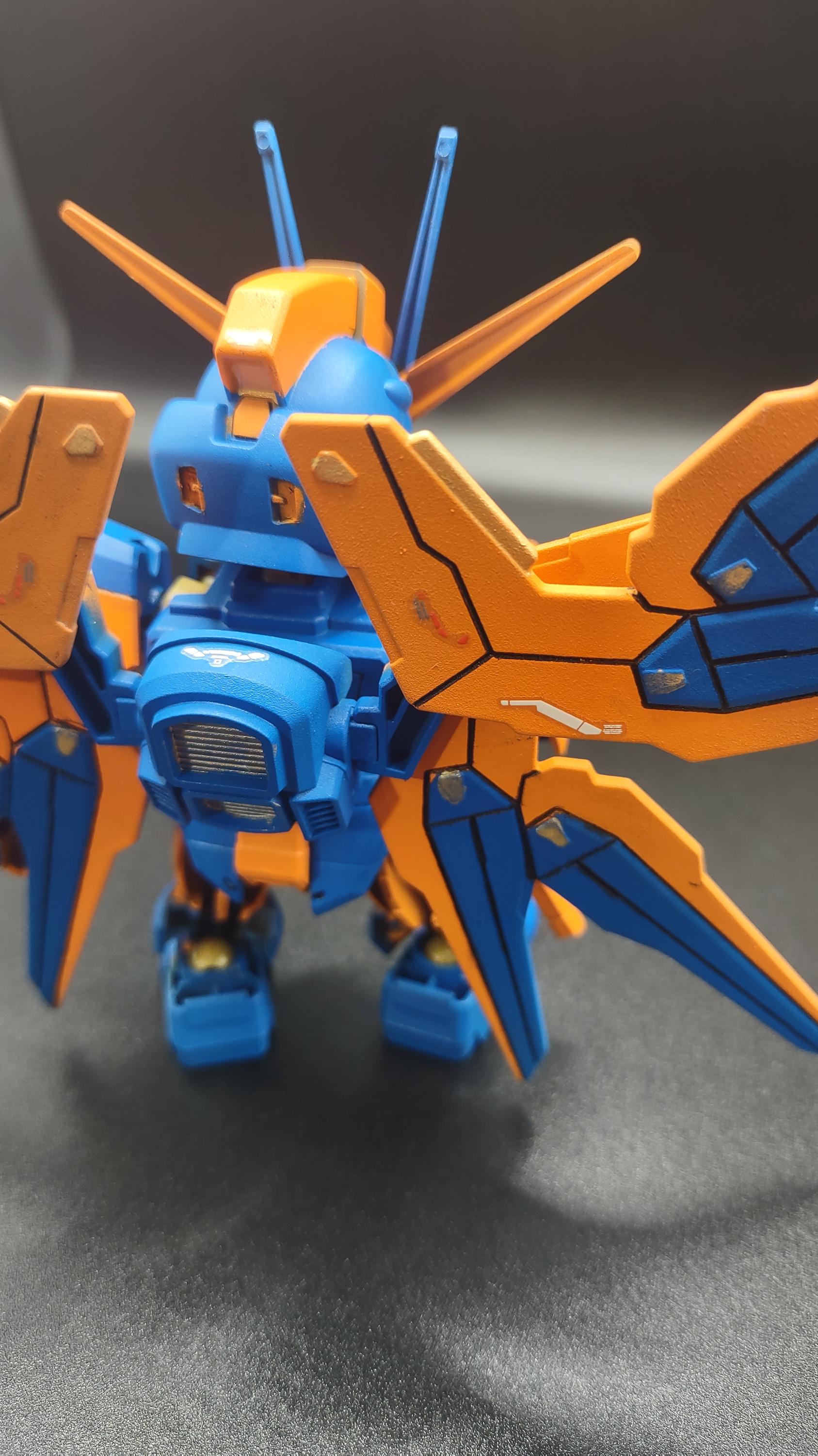 SD Gundam Strike Freedom, Custom Paint Job, Decals, Model Kit - Etsy