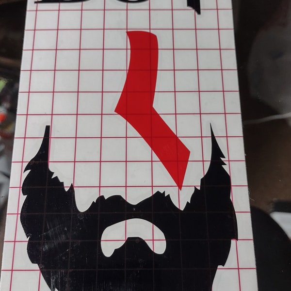 God of War Decal - Etsy