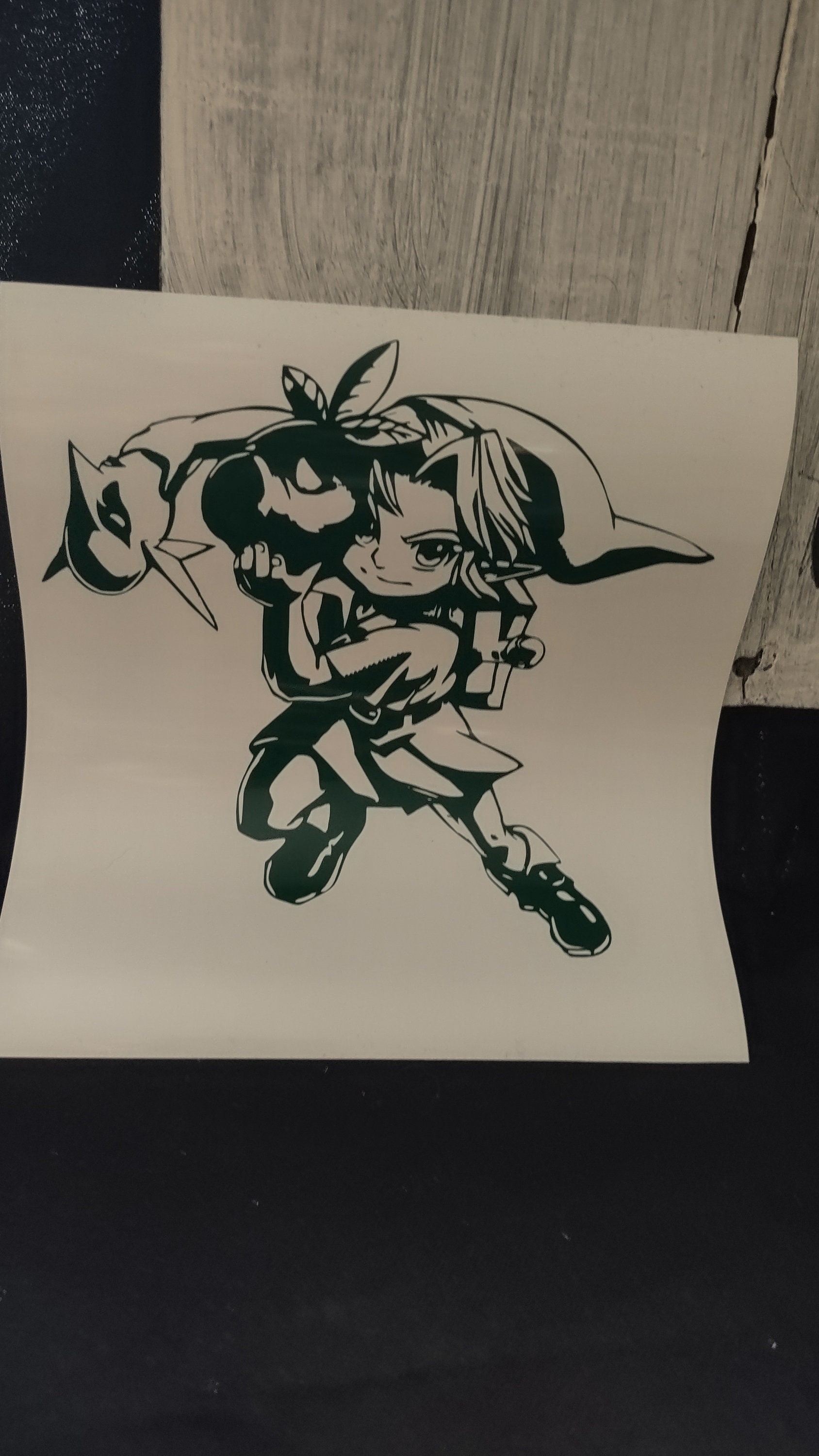 Young Link Decal, Car Decal, Laptop Decal, Wall Decal, for Him, for Her ...
