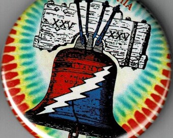 Liberty Bell Button | Etsy