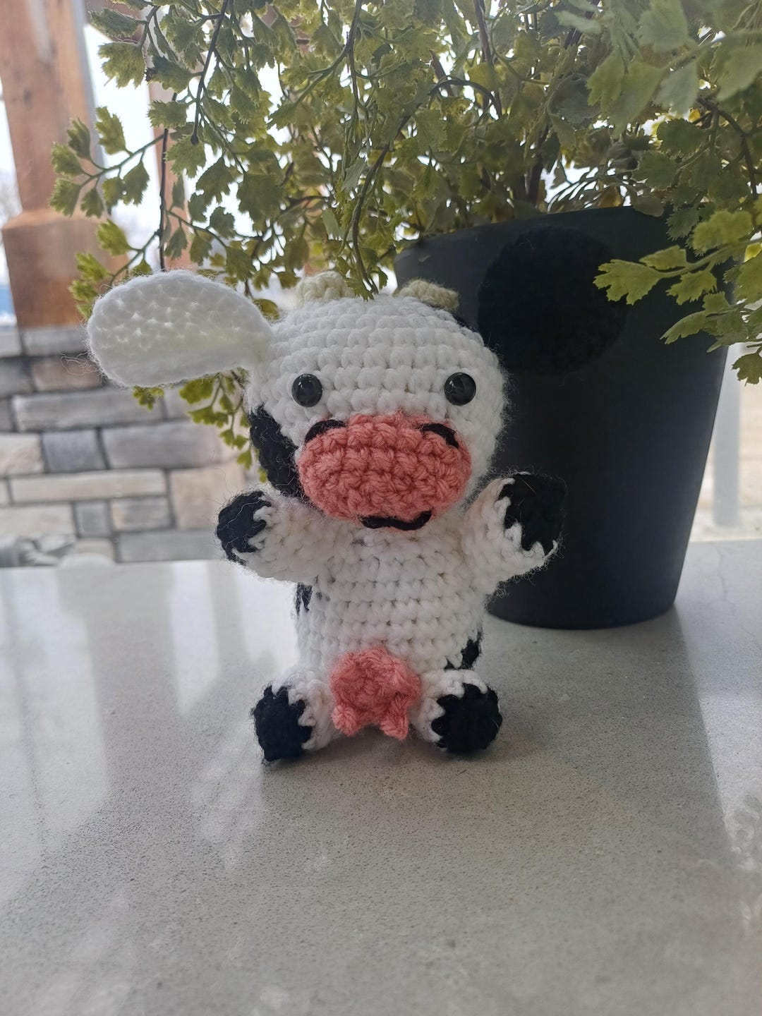 Hattie the Holstein Crochet Pattern - Etsy