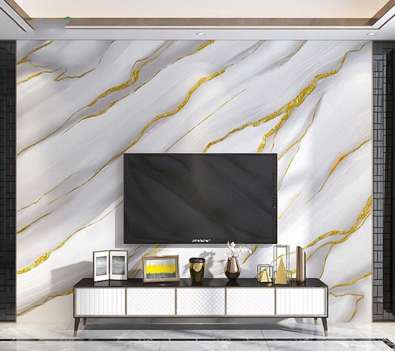 Ivory Marble Wallpaper Wall Mural Ivory Textured Marble Wall - Etsy