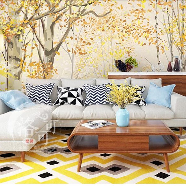 Tree Wall Mural - Etsy