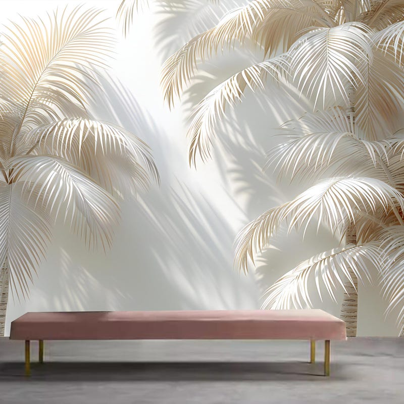 Palm Tree Wall Mural - Etsy