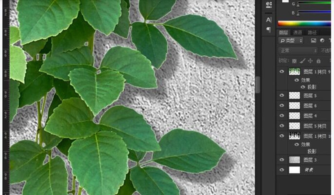 Green Fresh Spring Vines Wallpaper Wall Mural Vivid Green | Etsy