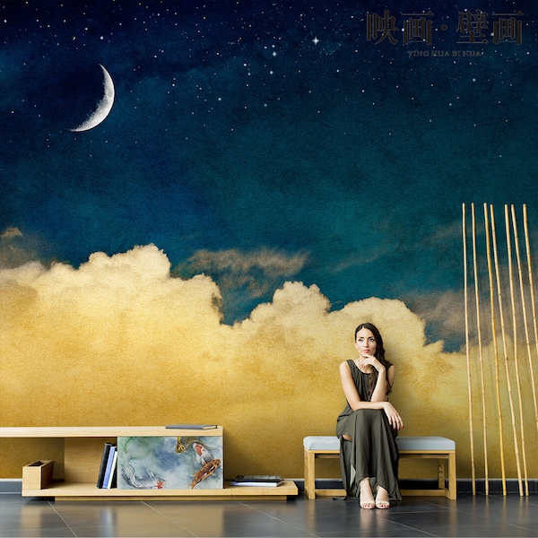 Night Sky Mural - Etsy