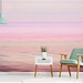 Pink Lines Abstract Warm Pink Color Wallpaper Wall Mural, Colorful Pink ...