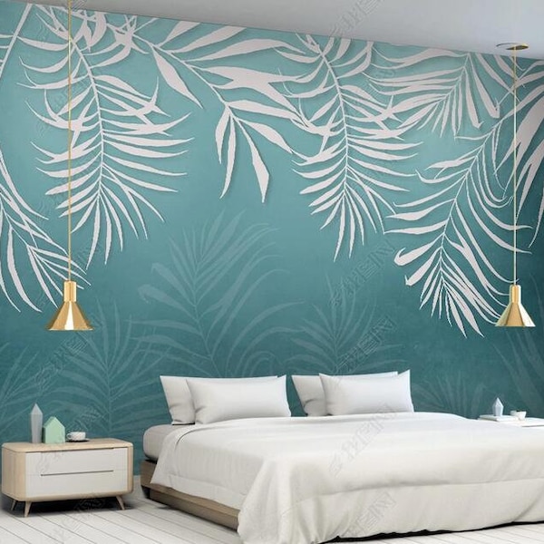 Palm Wallpaper - Etsy