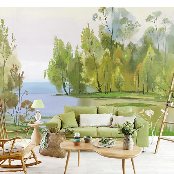 Countryside Mural - Etsy