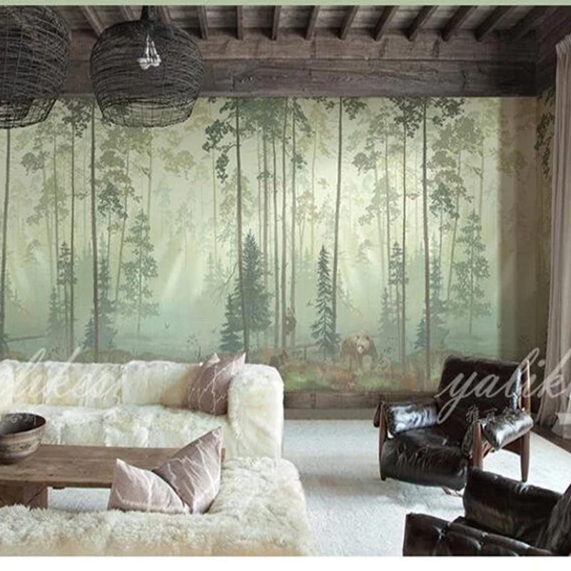 Tree Wall Mural - Etsy